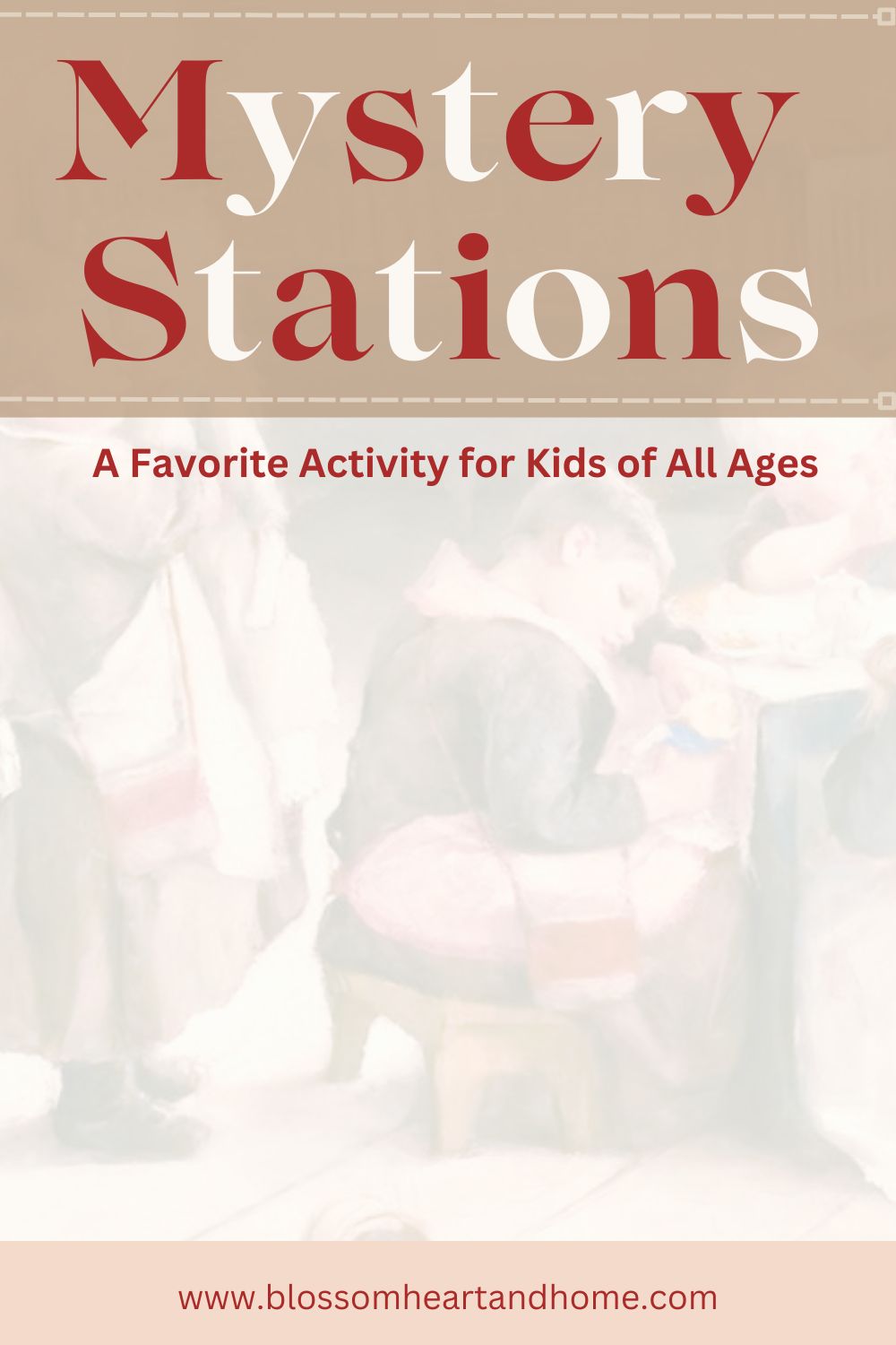 How To Make Learning Fun: Mystery Stations For Kids