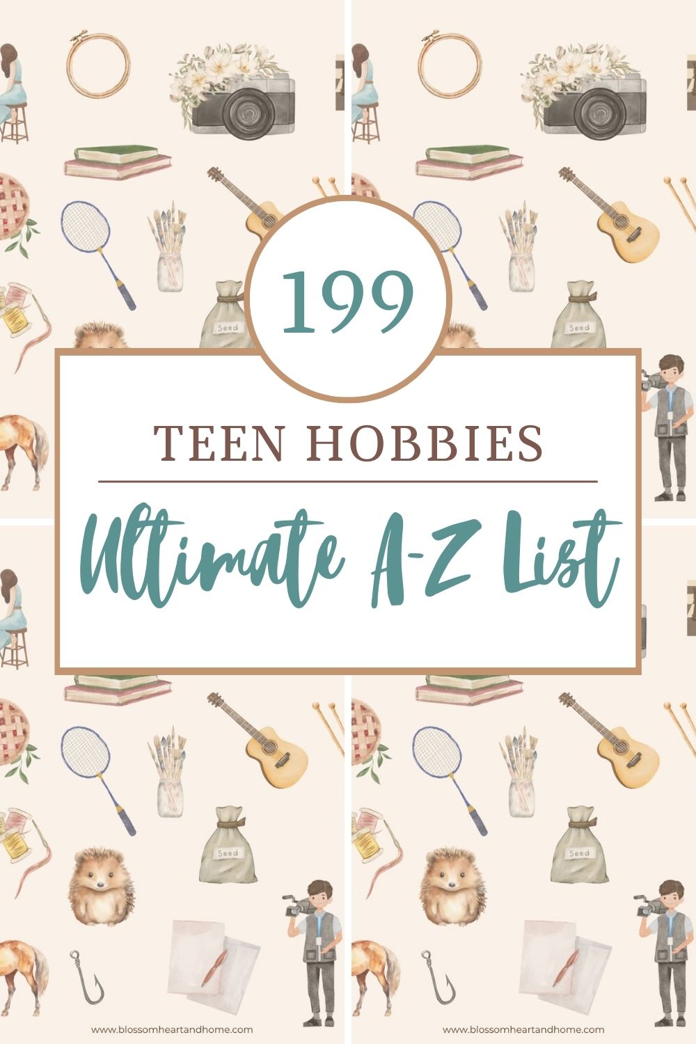 Ultimate A-Z List of 199+ Teen Hobbies and Interests