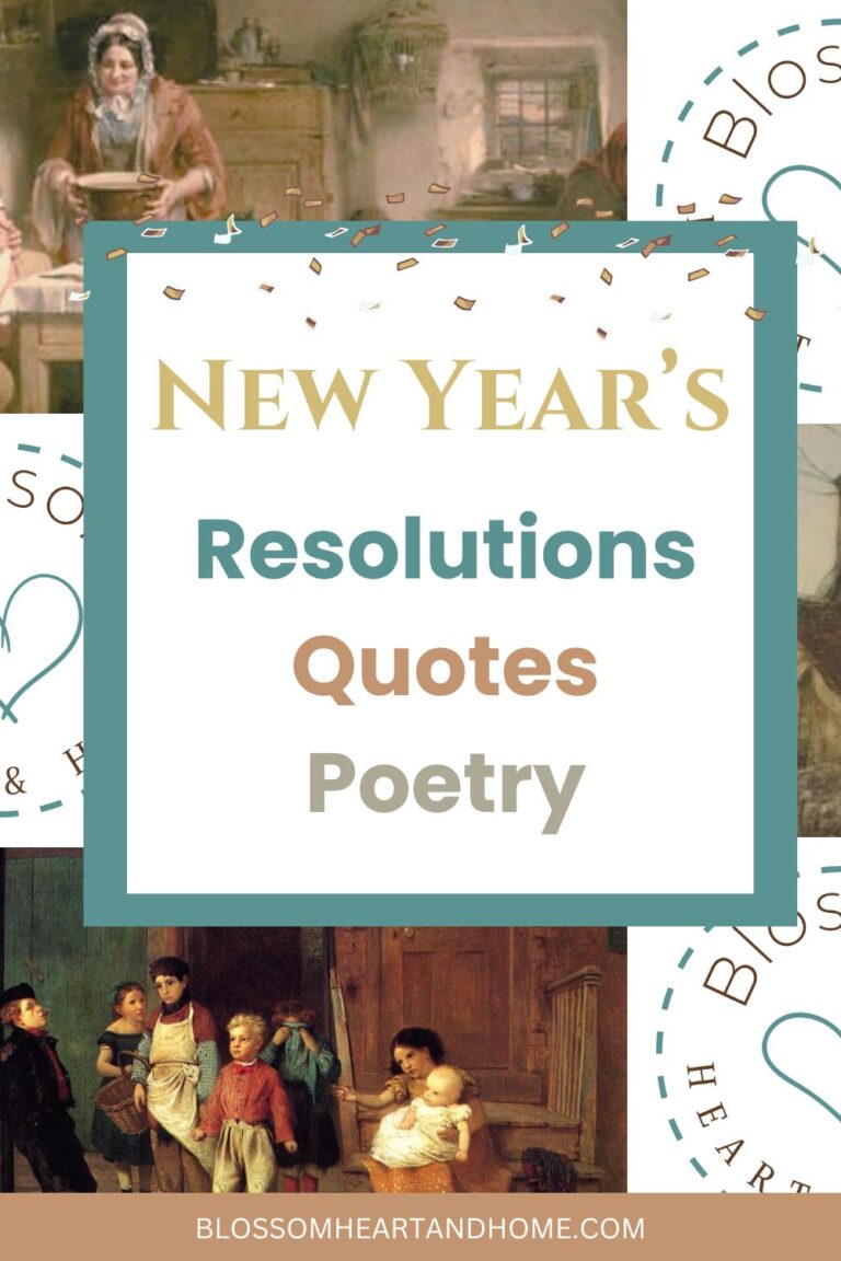 New Year's Resolutions, Quotes and Poetry