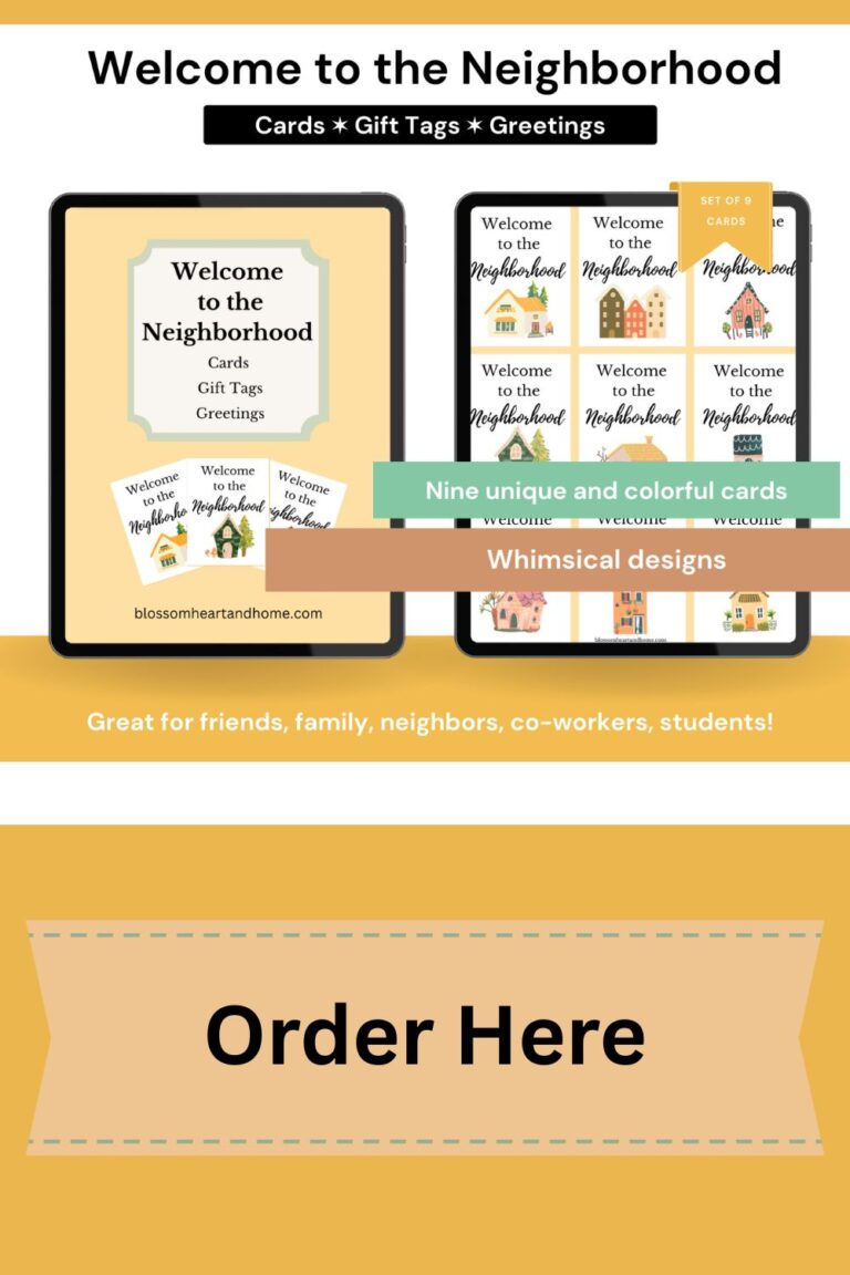 Welcome to the Neighborhood Cards